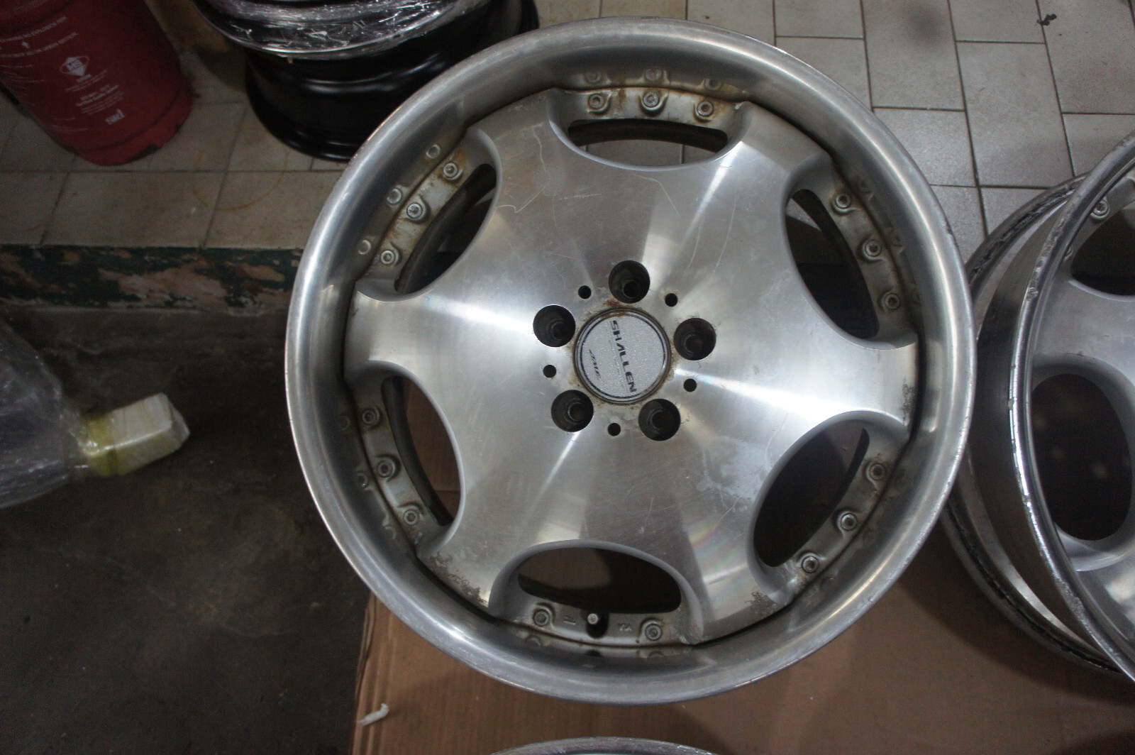 JDM 19" Enkei AME Shallen wheels for Alphard camry gs400 markX ls400 ...