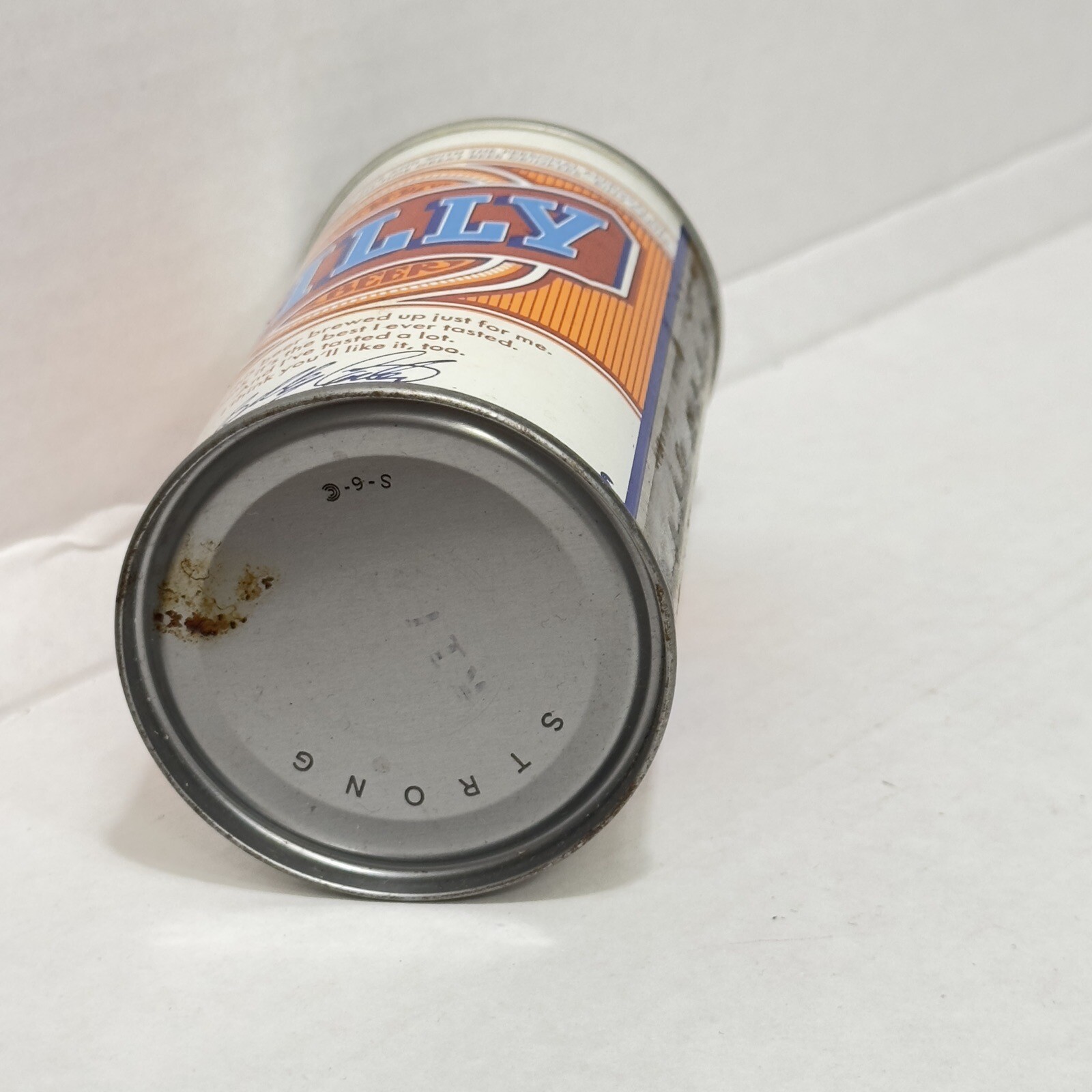 Vintage Billy Carter Beer 12oz Straight Steel Can Cold Spring Brewing ...