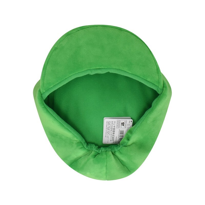 2Pcs Super Mario Odyssey Luigi Cappy Hat Red & Green Plush Cap Costume ...