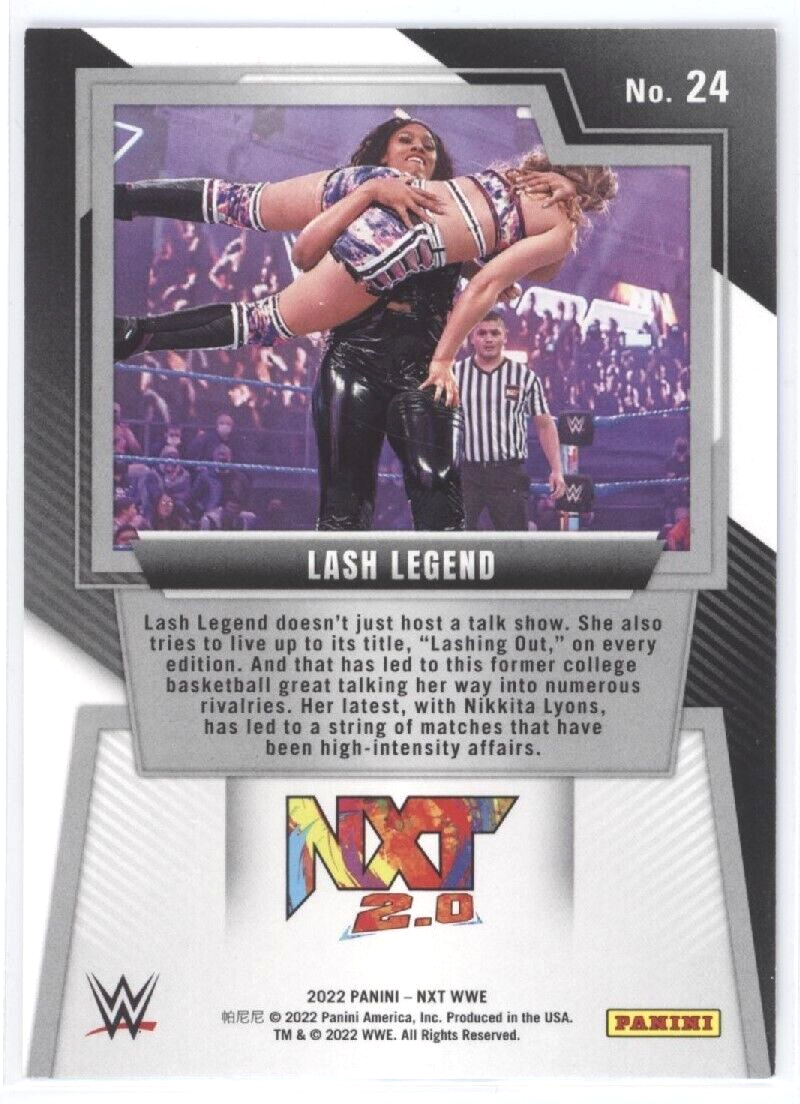 2022 Panini WWE NXT - Blue #24 Lash Legend /149 (RC) for sale online | eBay