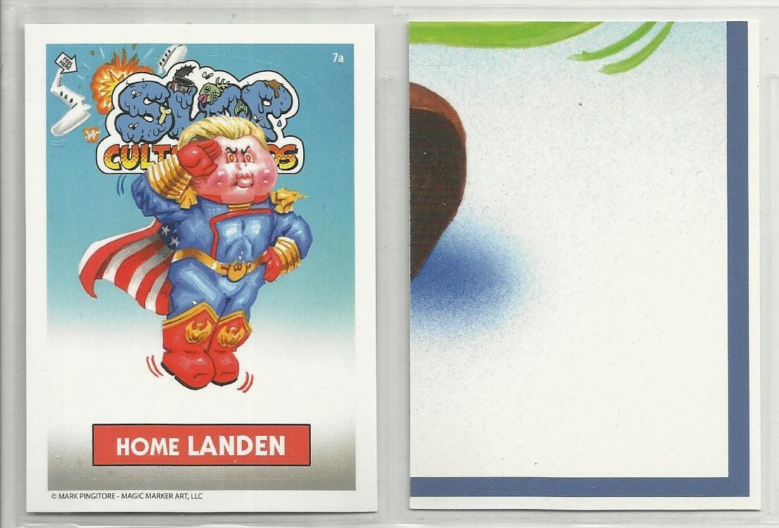 Slop Culture Kids: Series 1 (Magic Marker) GPK "Parody Sticker" #7a ...
