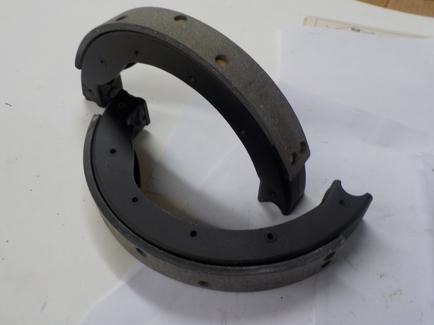 PANHEAD K-MODEL SPORTSTER "USED RECONDITIONED" REAR BRAKE SHOES #44401 ...