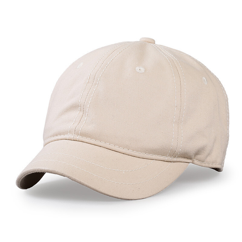 L/XXL Oversize Short Bill Dad Hat Unstructured 5cm Brim Plain Men ...