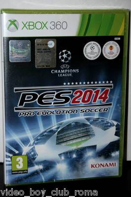 PES 2014 PRO EVOLUTION SOCCER 14 GIOCO NUOVO XBOX 360 EDIZIONE ITALIANA ...