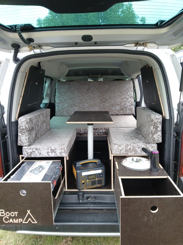 Micro Camper Jump Boot Kitchen with Power Station (Similar Amdro ...