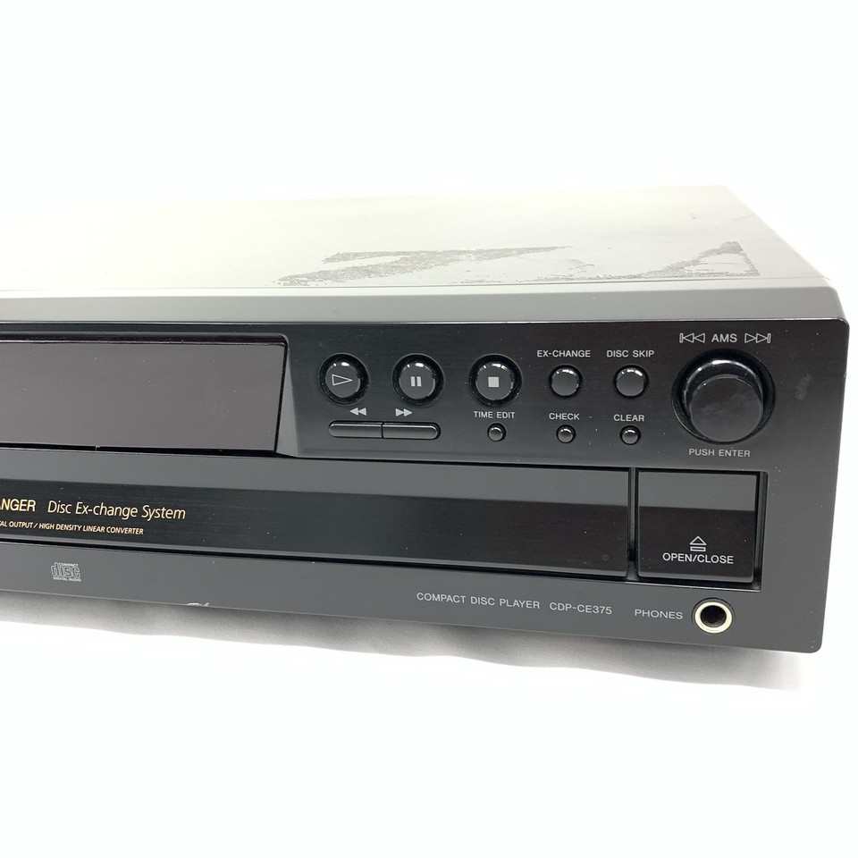 Sony CDP-CE375 Compact Disc CD Player 5 Disc Carousel Changer (no ...