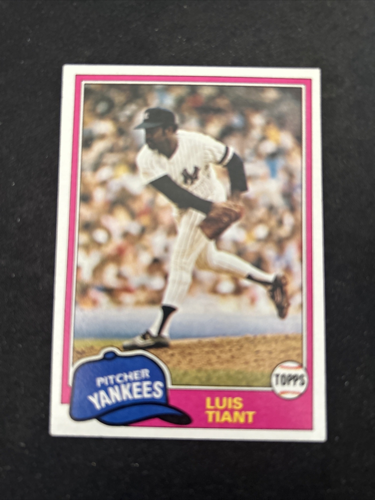 1981 Topps Baseball Card #627 Luis Tiant New York Yankees NmMt Free ...
