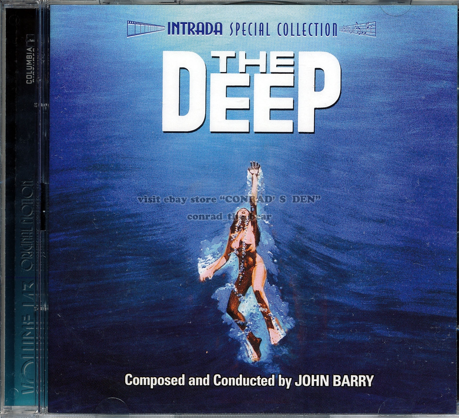 The Deep Soundtrack Score CD Intrada Vol 143 Limited 3000 John Barry 2 ...