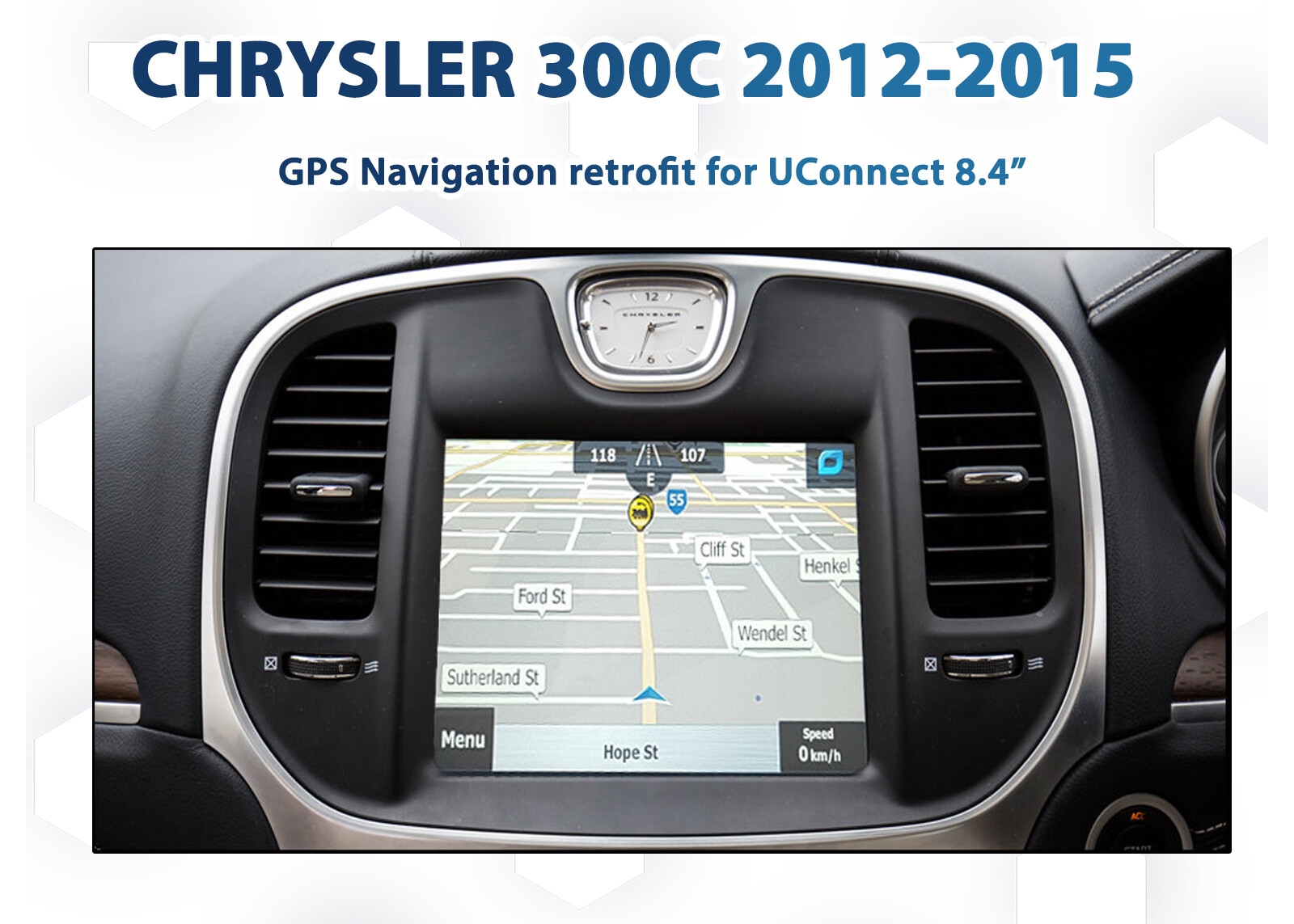 Chrysler 300c 2012-2015 - UConnect 8.4 Integrated GPS Navigation | eBay