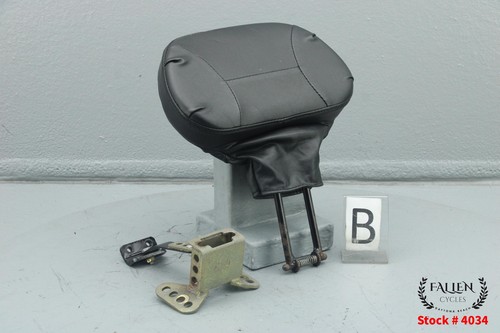 2021 Harley Street Glide Front Driver Backrest Pad + Mount Bracket ...