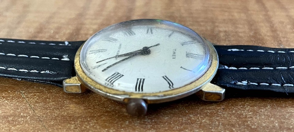 Vintage 1976 Timex Marlin Men's Mechanical Wristwatch 26160 02476 | eBay