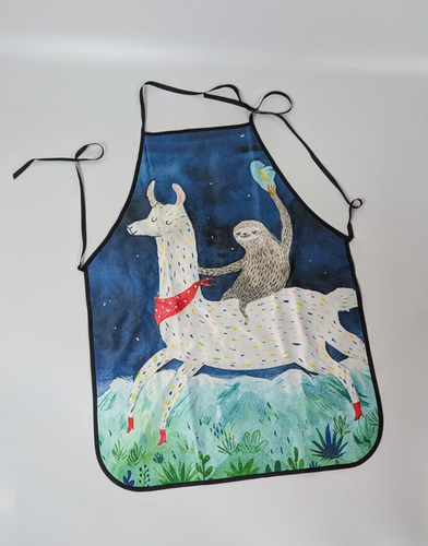 Sloth Riding a Llama Unisex Novelty Kitchen Cooking Craft Apron | eBay