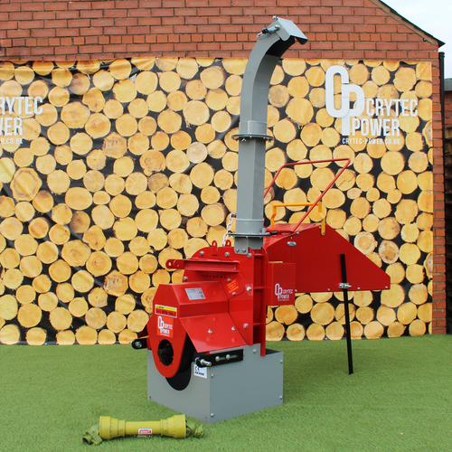 Crytec WC8 PTO Chipper Wood chipper 8 Inch cutting capacity 8 inch ...