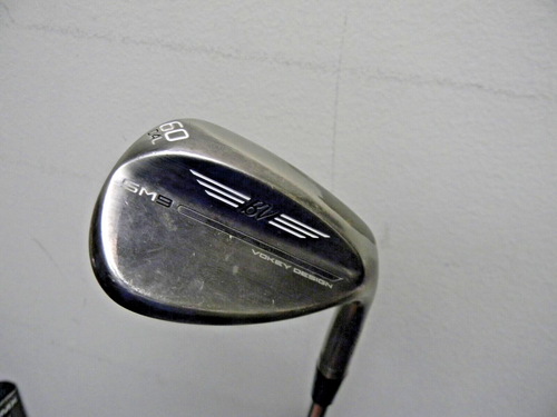 NICE TITLEIST VOKEY BRUSHED STEEL SM9 60* LOB WEDGE L GRIND 4* BOUNCE ...