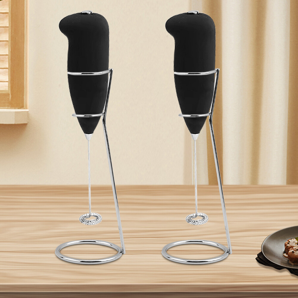 Whisk Stand Countertop Rack Kitchen Tool Milk Frother Stainless Steel ...