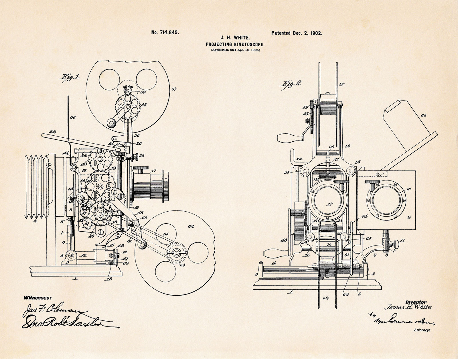 Kinetoscope Diagram