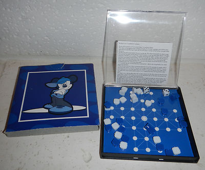 British Airways Disney Mickey Mouse Portable Magnetic Travel Backgammon ...