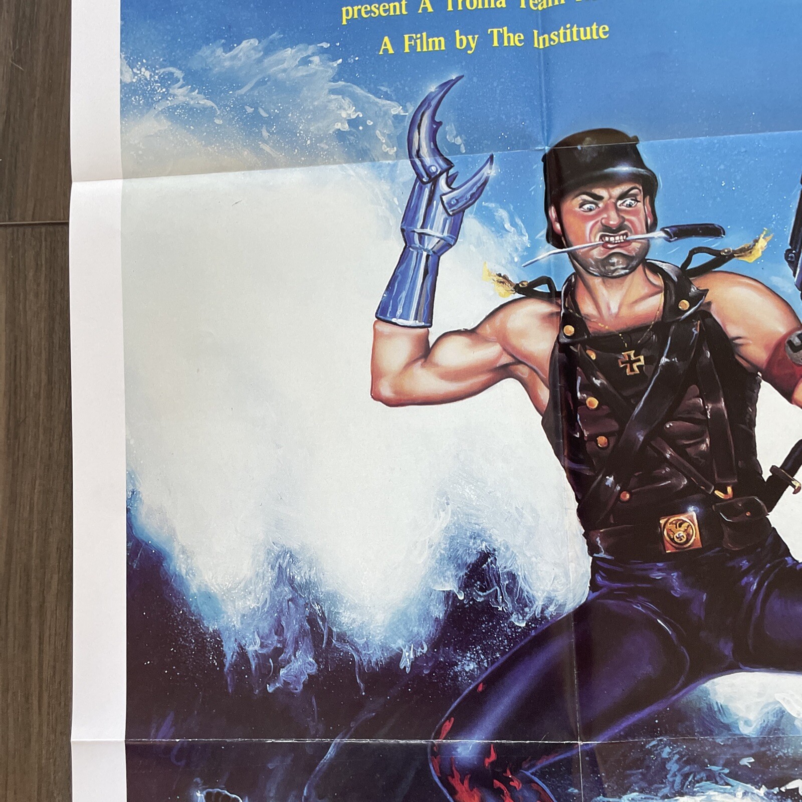 Surf Nazis Must Die original one sheet movie poster 1987 Troma | eBay