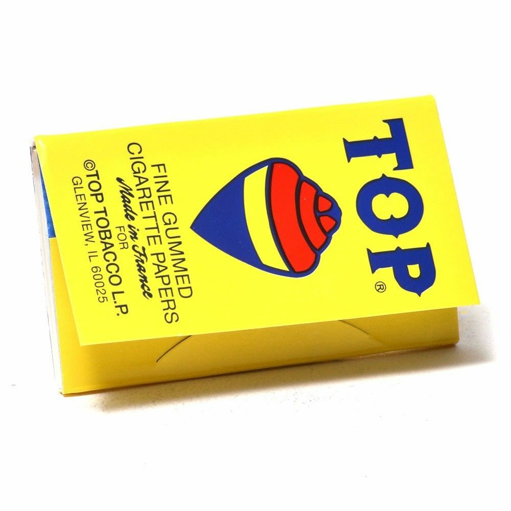 TOP Single Wide Rolling Papers - 12 PACKS - Fine Gummed RYO | eBay