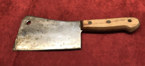 Harold Leonard & Co Antique Meat Cleaver MADE in Italy 12 inch LONG | eBay