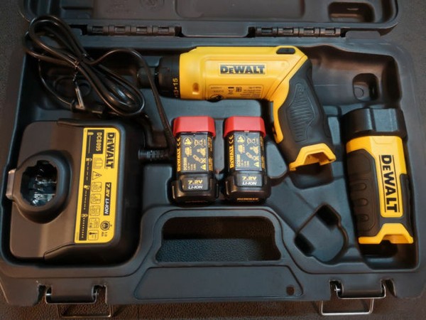 DEWALT DCF 680 Set Cordless 2 X Battery 7.2v Case Charger No2 UK for ...