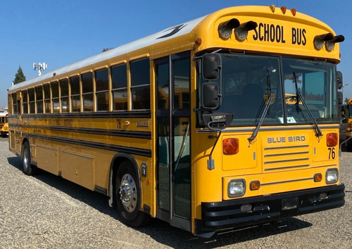 1999 BlueBird All American 84-passenger CNG School Bus #76 | eBay