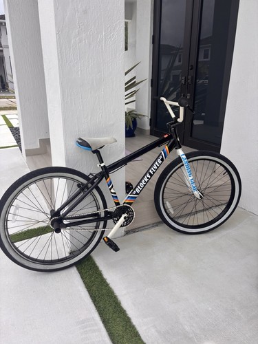 SE Bikes Blocks Flyer 26” BMX BIKE, Black Sparkle | eBay