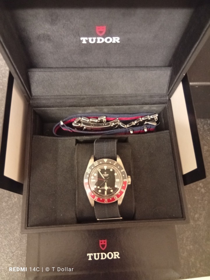 TUDOR Black Bay Men's Black Watch - M79830RB-0001 | eBay UK