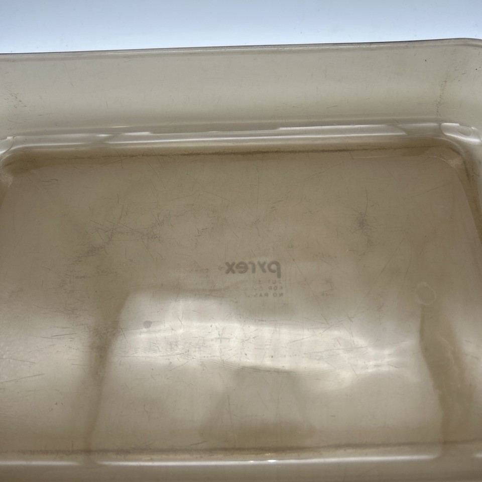 Pyrex #233-R Amber Glass 13"x9"x2" Casserole Baking Dish Lasagna Pan ...