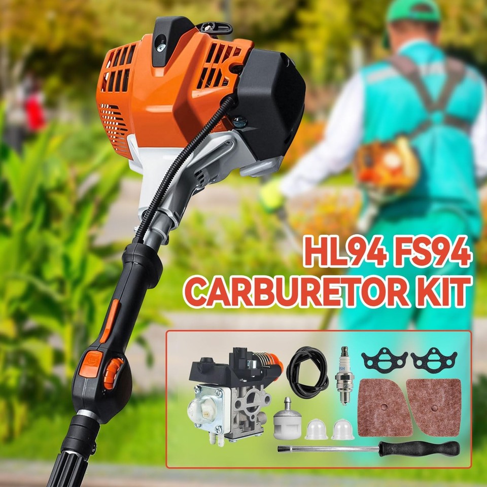 HL94 FS94R Carburetor, 4149-120-0602 Carburetor Kit for Stihl FS 94 RC ...
