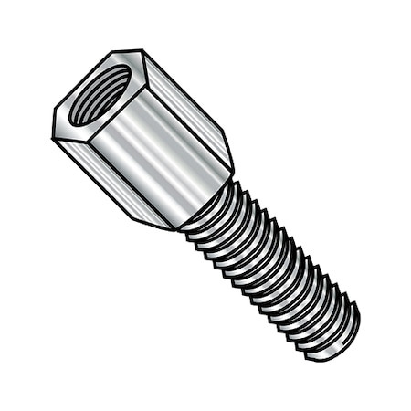 ZORO SELECT 100504JM303 Jack Screw Standoff, #4-40 Thrd Sz, 5/16 in L ...