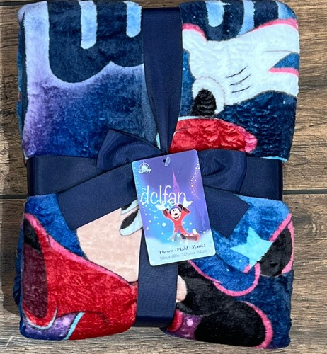 2025 Disney World Parks Fantasia Sorcerer Mickey Castle Throw 50”x60 ...