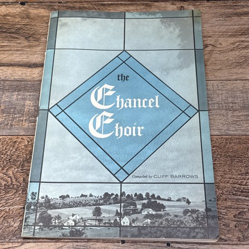 The Chancel Choir Cliff Barrows 1957 Christian Hymnal Vintage Songbook ...