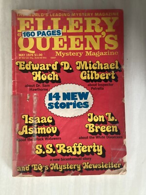 ELLERY QUEEN'S MYSTERY MAGAZINE - May 1976 - ISAAC ASIMOV, GERALD ...