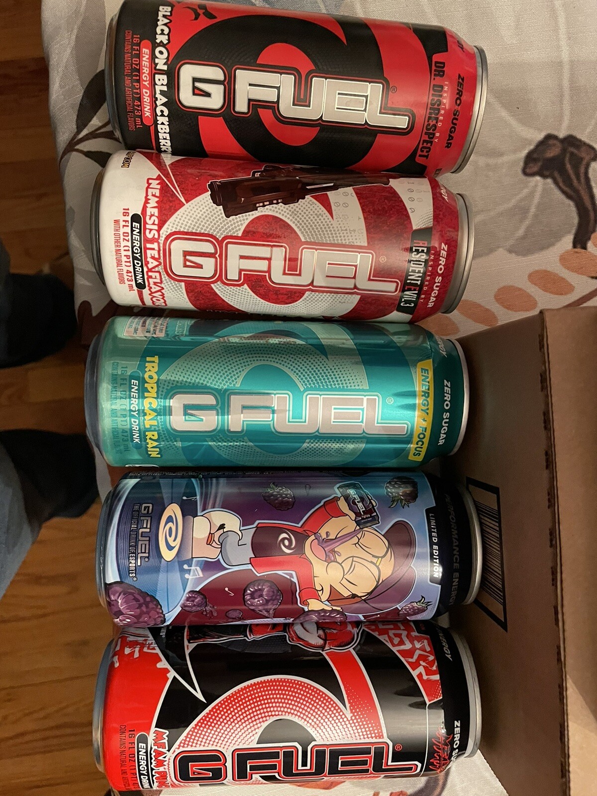 GFUEL Limited Edition Cans Bundle | eBay
