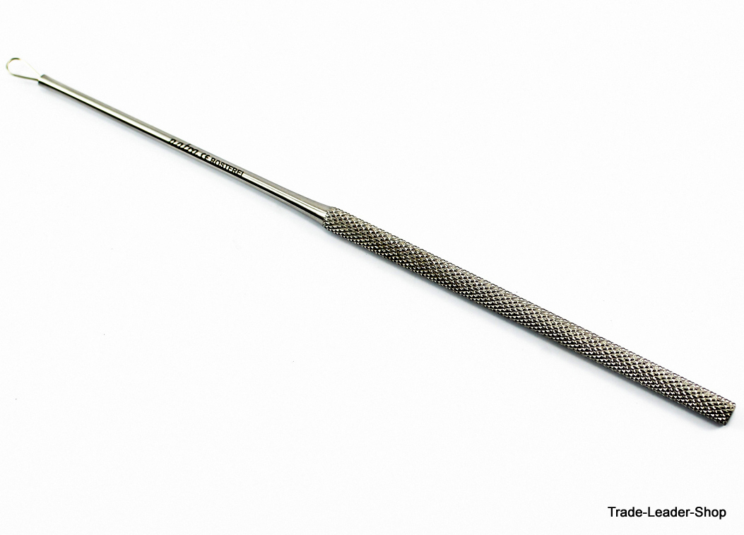 Billeau ear loop curette straight Fig. 3 L ENT 16 cm Otology | eBay
