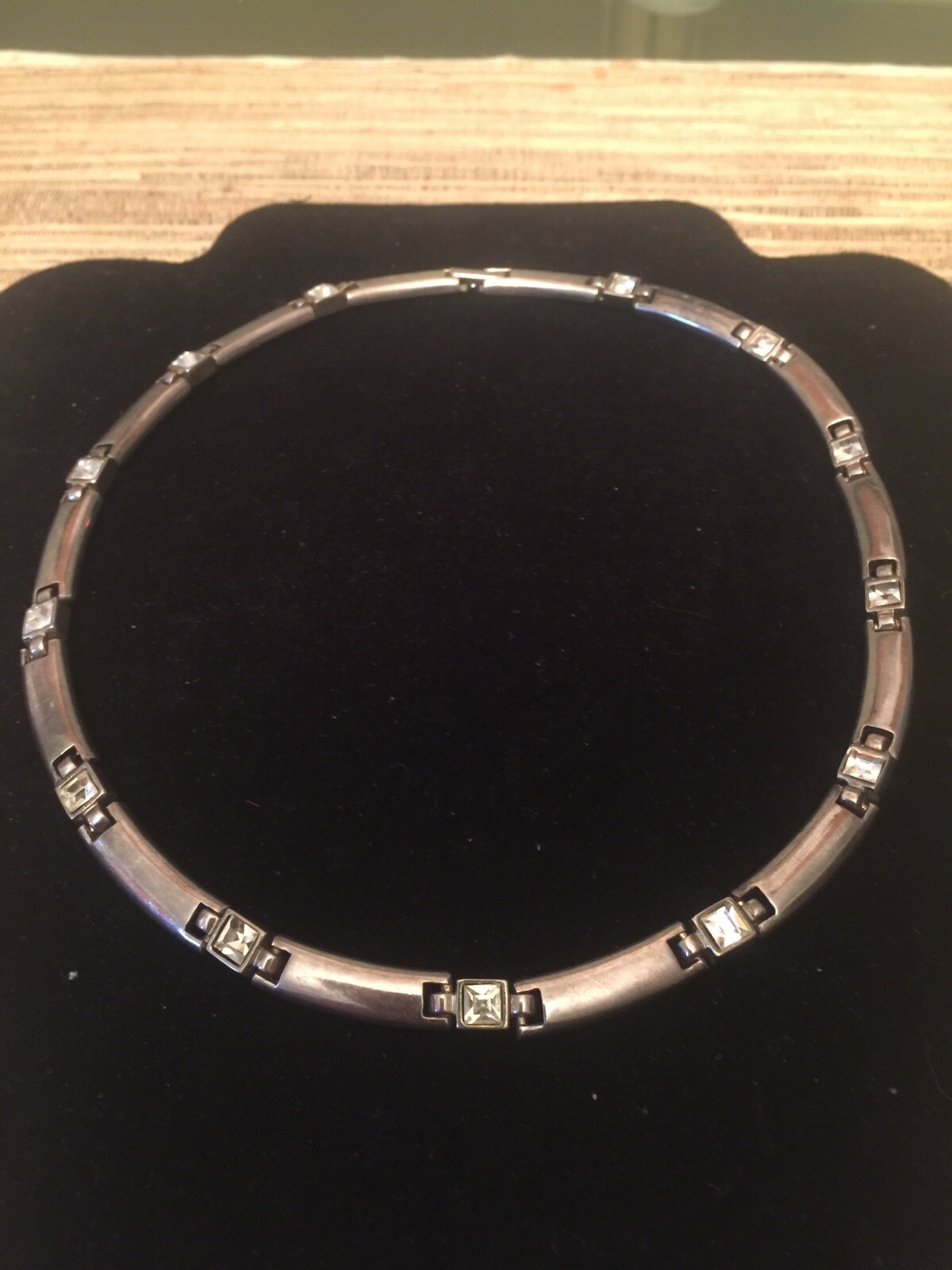 VINTAGE MARKS & SPENCER MARKED COLLAR CHOKER NECKLACE… - Gem