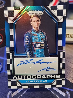 2023 Panini Prizm - Autographs Checkered Flag Prizm #A-LAN Lawless Alan ...