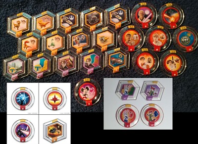 Disney Infinity 3.0 Power Discs BUY 3 GET 1 FREE $7 MINIMUM Best Deal ...