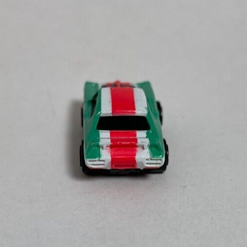Vintage Galoob Micro Machines '68 Pontiac GTO Race Car #36 White Green ...