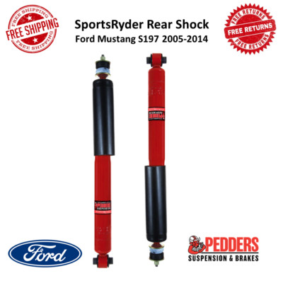 Pedders Sports Ryder Gas Charged Rear Shocks Pair For 05-14 Ford ...