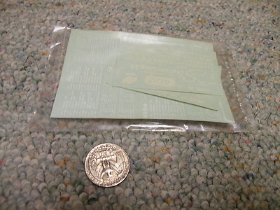 Walthers decals HO Box Car 38-10 Chicago Northwestern CNW white ...