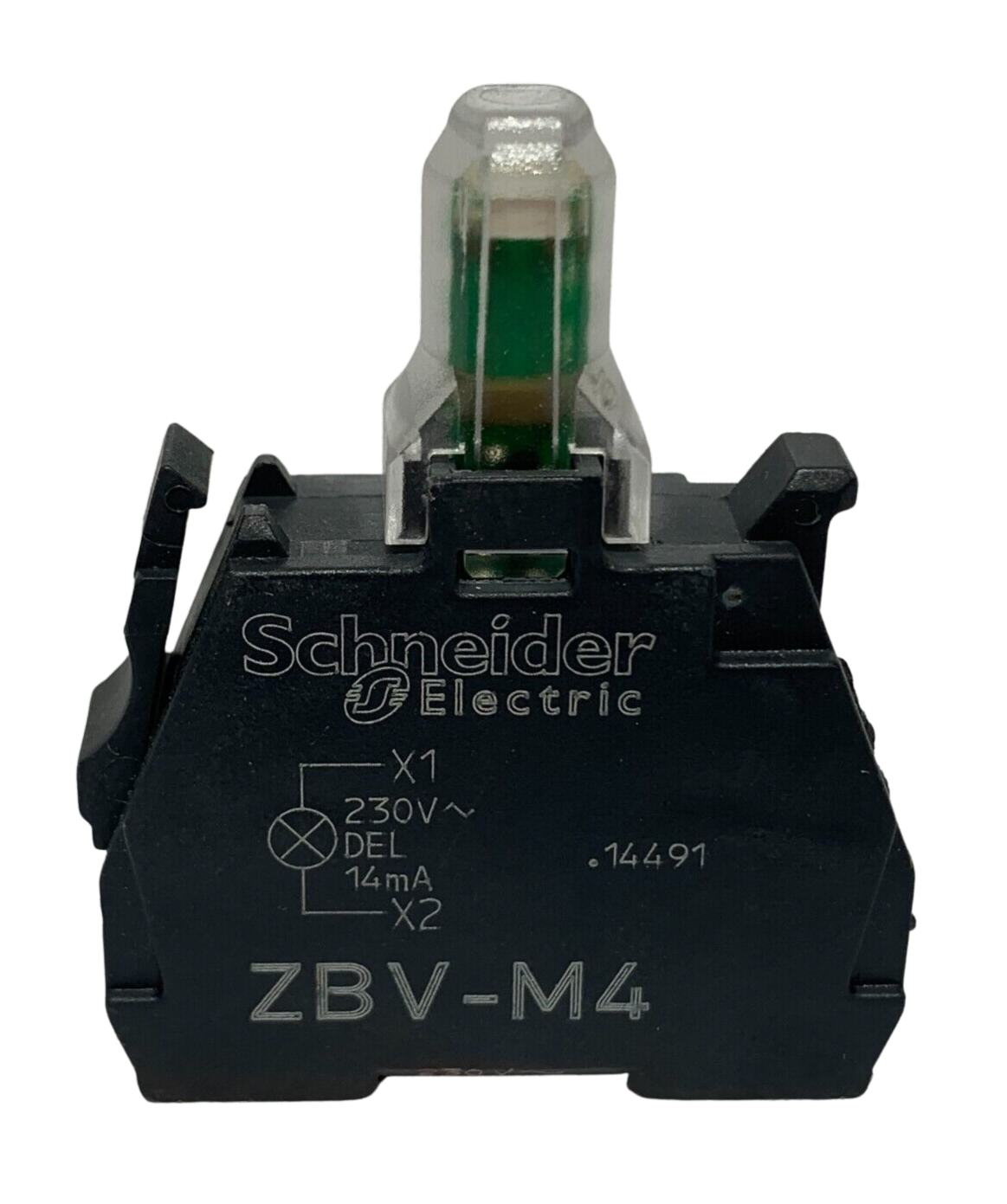 Schneider Electric TELEMECANIQUE Zbv-m4 Light Block Module Red 230v for ...