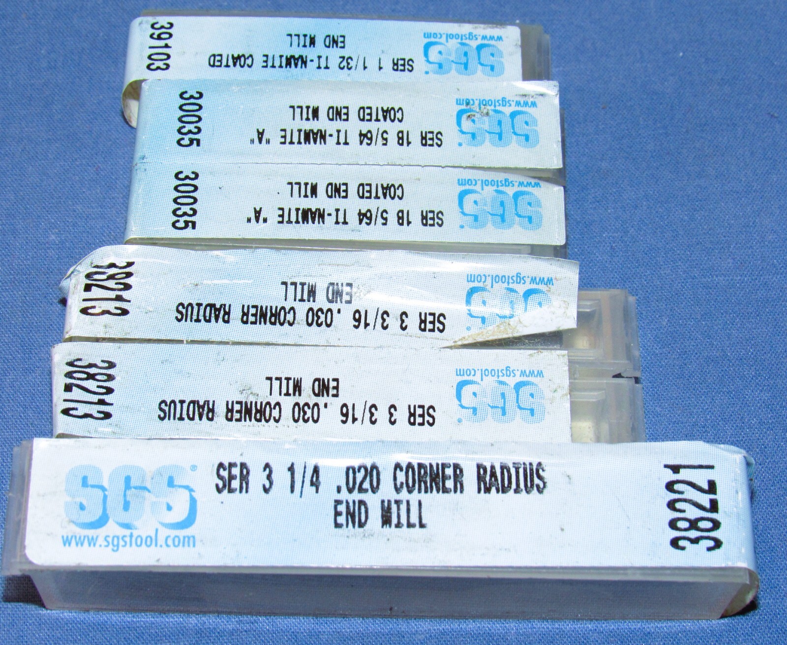 New OGS Carbide end mills 6 Pcs Lot 1/4,3/16,5/64 and 3/32 All new | eBay