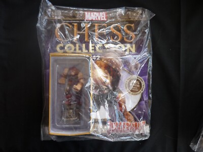 Marvel Chess Collection 42 Juggernaut (T10) Metallic Resin Eaglemoss ...