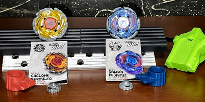 Original HASBRO TOMY Beyblades GALAXY PEGASUS & CYCLONE HERCULEO-METAL ...