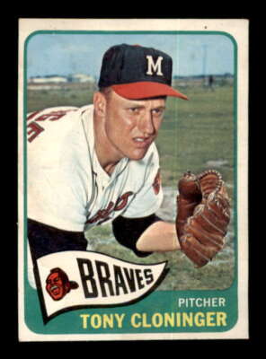 1965 Topps #520 Tony Cloninger EXMT/EXMT+ Braves 550768 | eBay