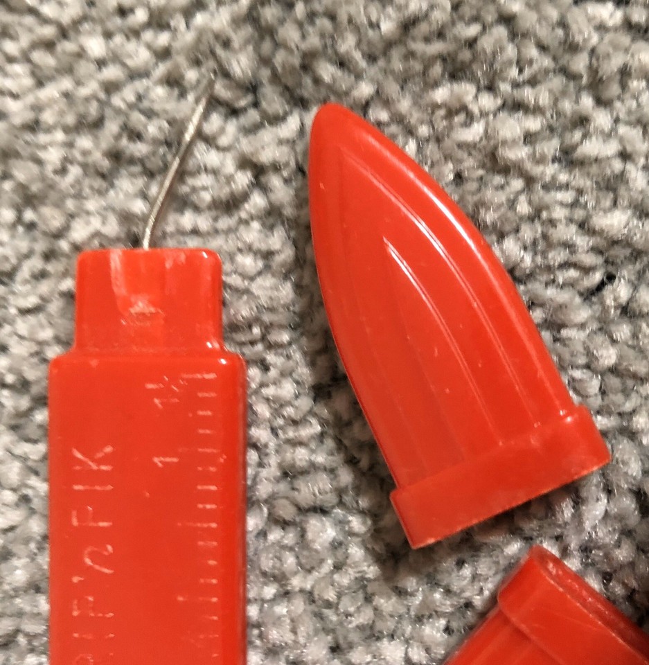 Vintage -Rip 'n Pik Seam Ripper & Thread Picker tool - Red Plastic | eBay