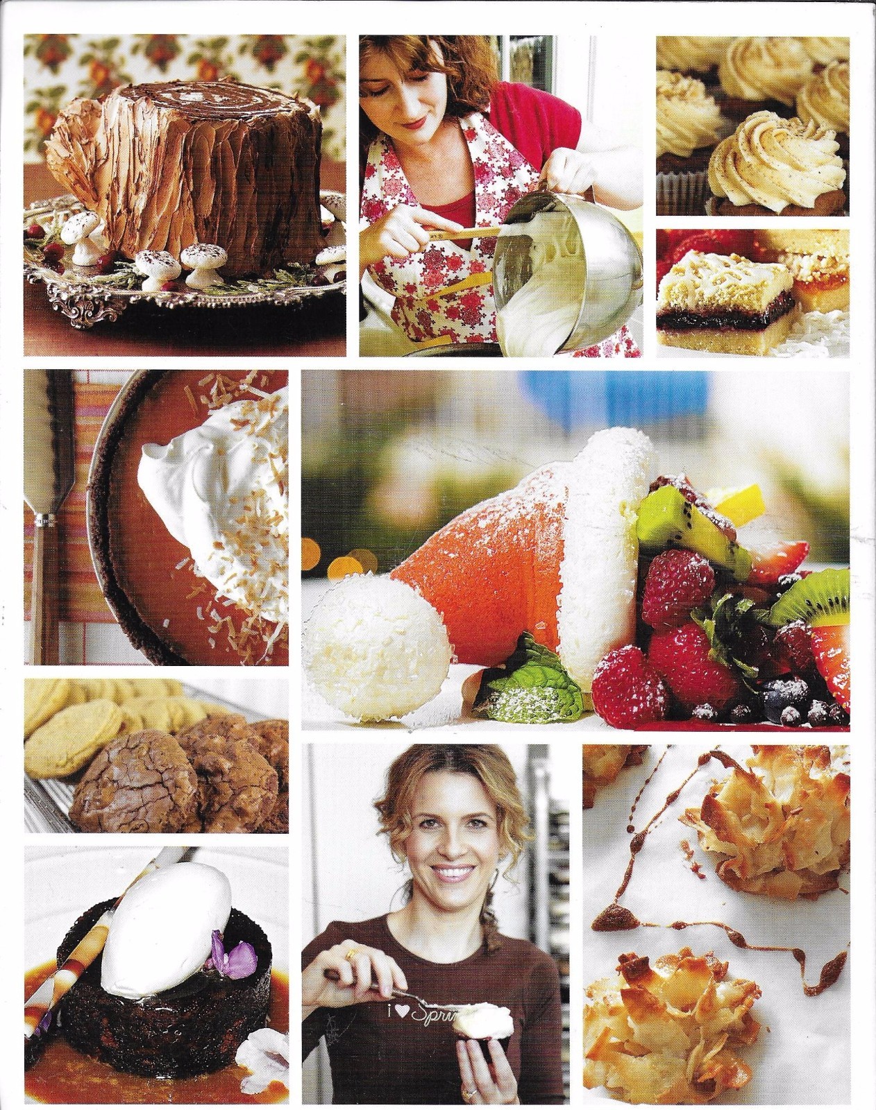 Popular Plates Holiday Baking Magazine Peppermint Swirl Cheesecake Best ...