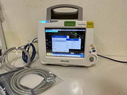 Philips M8002A Intellivue MP30 Monitor W/ X2 As Module Patient Ready | eBay